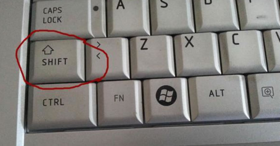 Cual Es La Tecla Shift