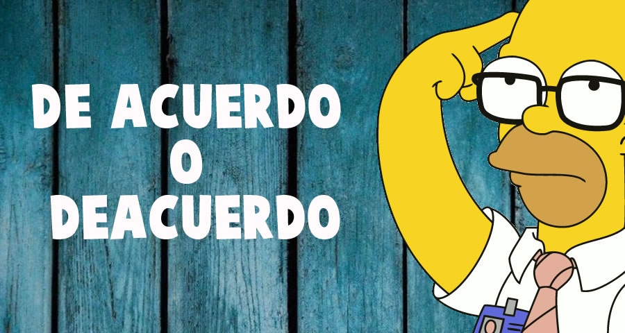 ¿Cómo se escribe deacuerdo o de acuerdo?